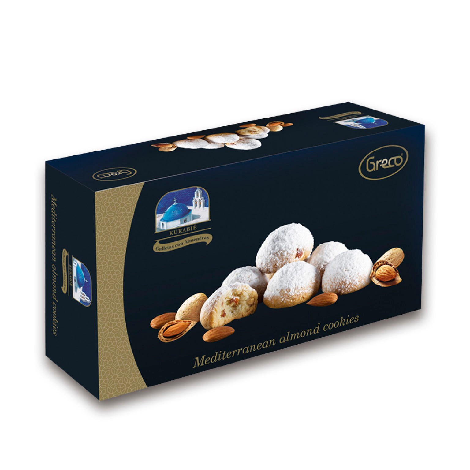 Kurabié Galletas con almendras 300gr | Shop Greco